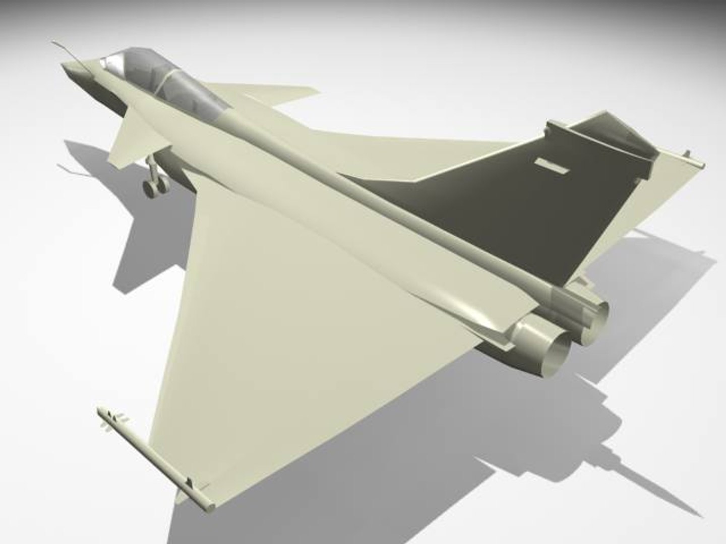 3d Model Dassault Rafale