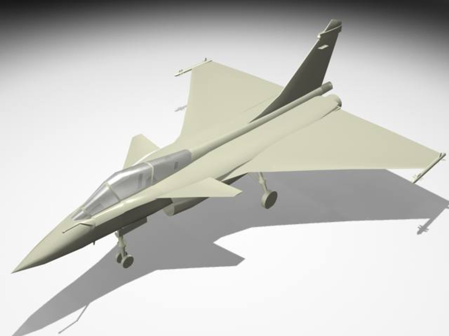 3d Model Dassault Rafale
