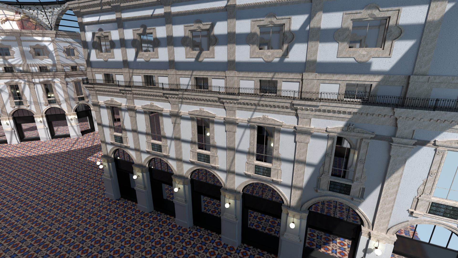 Galleria Vittorio Emanuele II Modelo 3D - TurboSquid 1689898