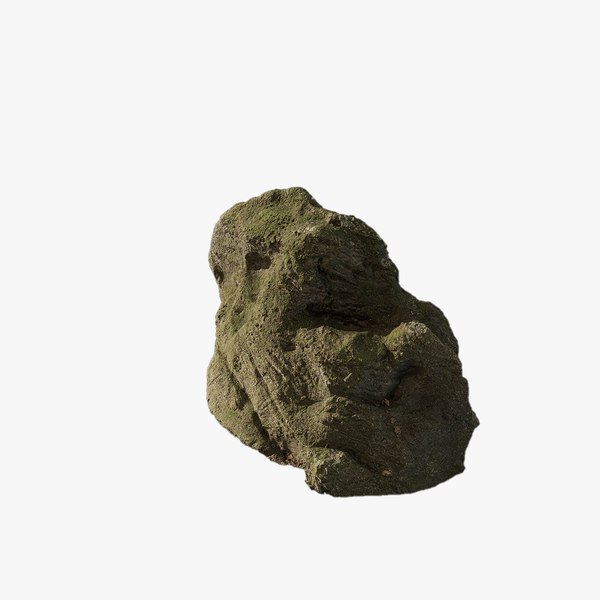 modelo 3d Cualquier borrador de roca musgosa 26 - TurboSquid 2323471