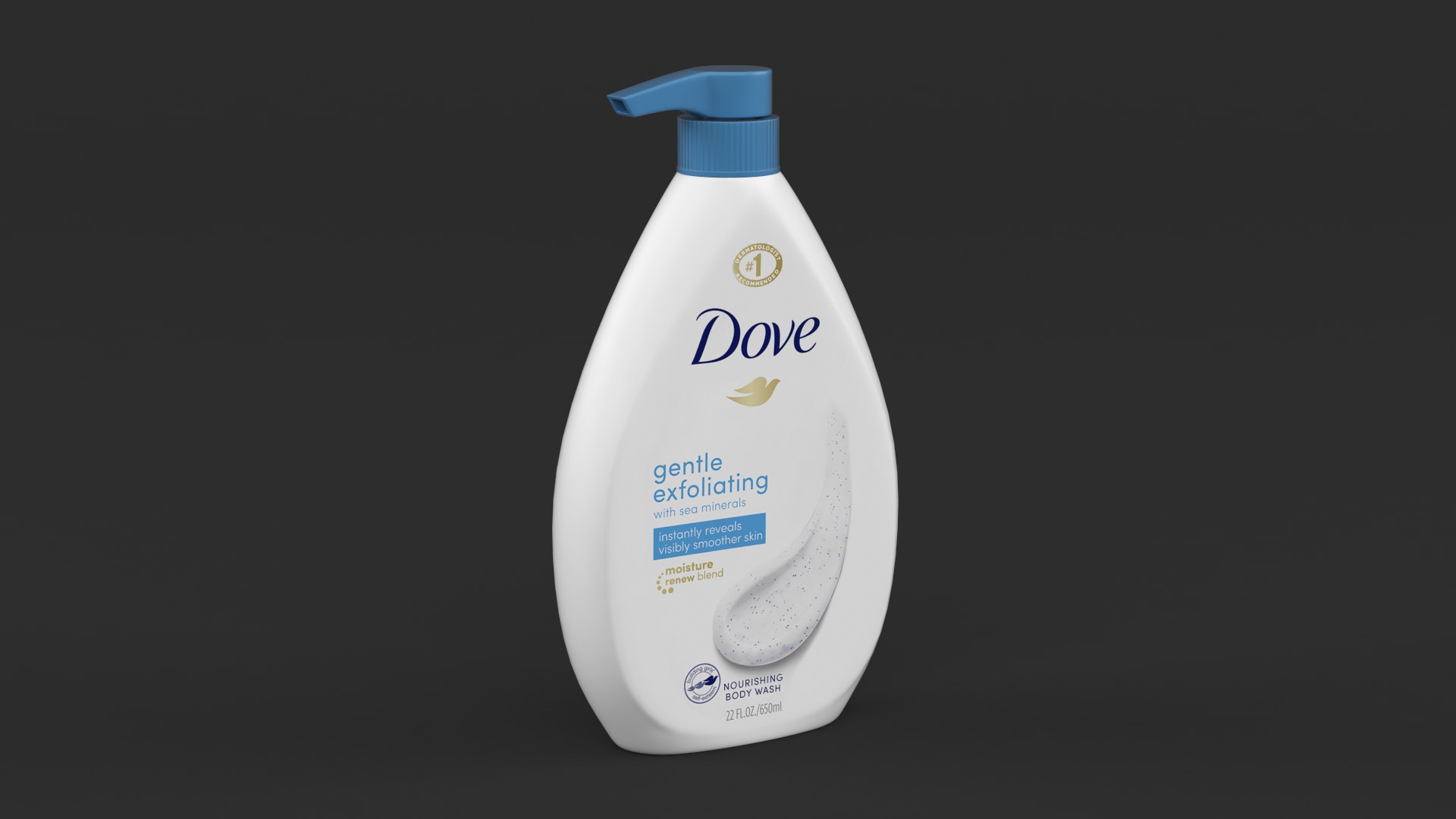 3D Model Dove Body Wash - TurboSquid 2038592