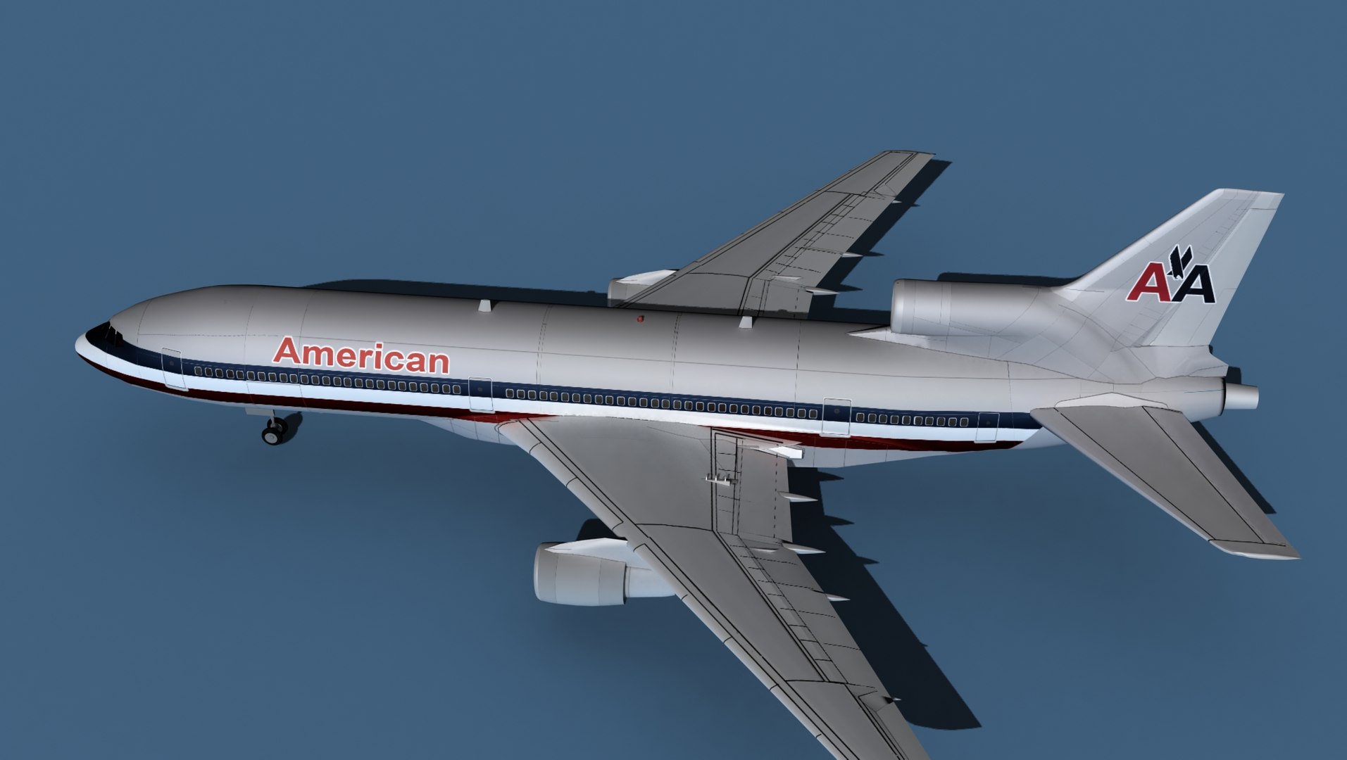 Lockheed L-1011-50 American Airlines 3D Model - TurboSquid 1921485