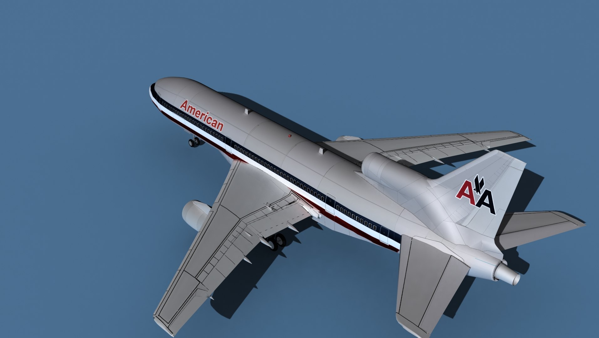 Lockheed L-1011-50 American Airlines 3D Model - TurboSquid 1921485