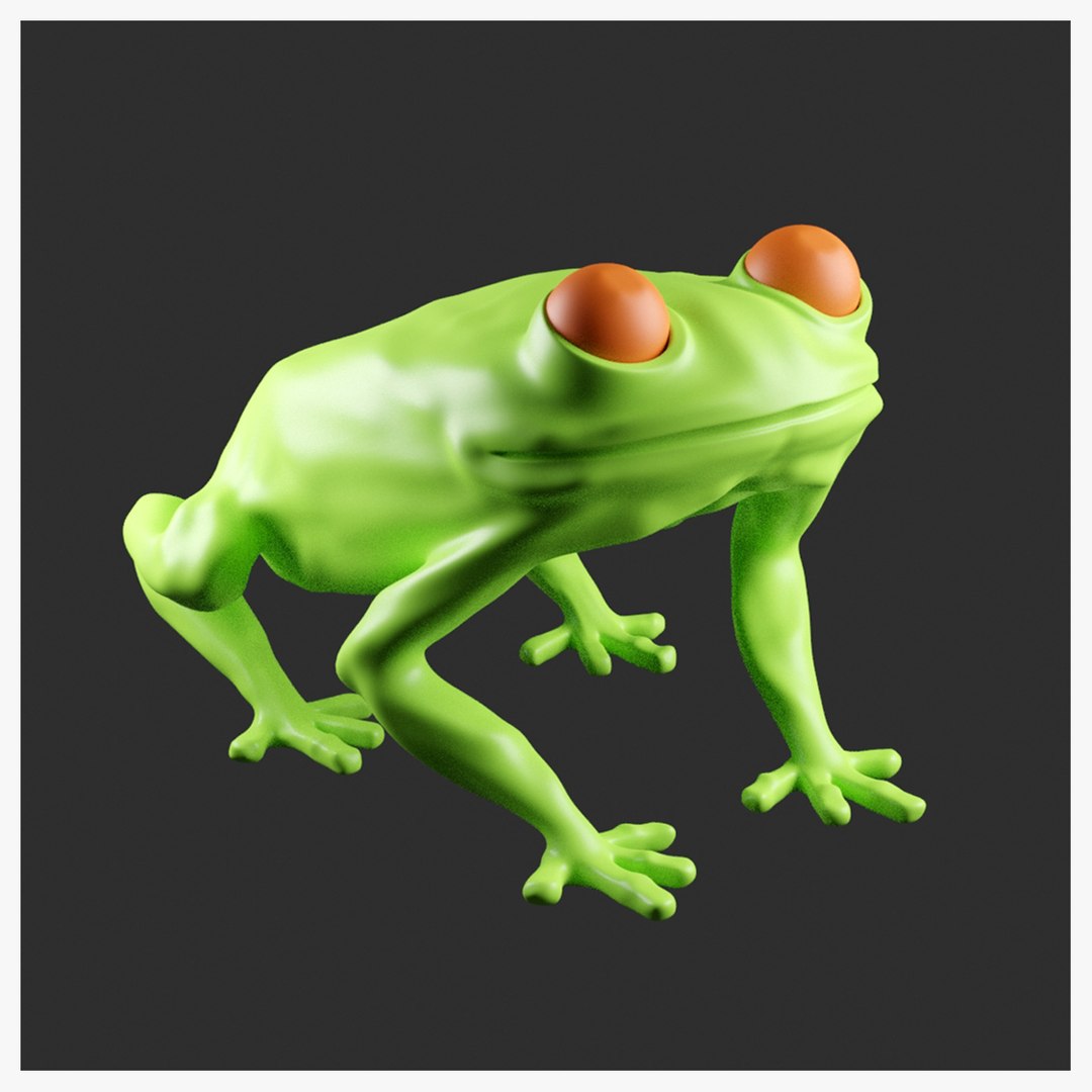 3D model Frog 3D Model - TurboSquid 2057979