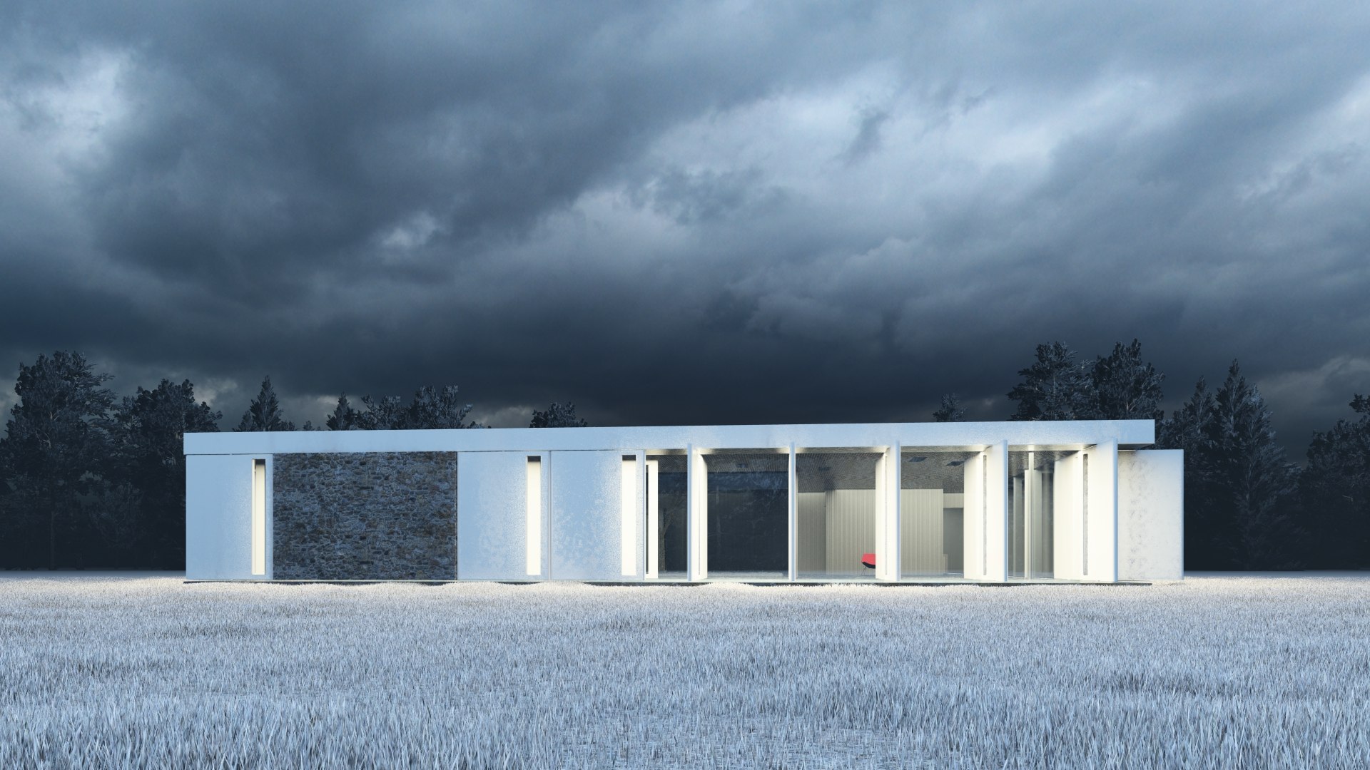 3D Model Transparent House - TurboSquid 1812284