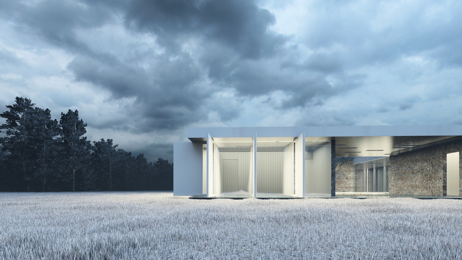 3D Model Transparent House - TurboSquid 1812284