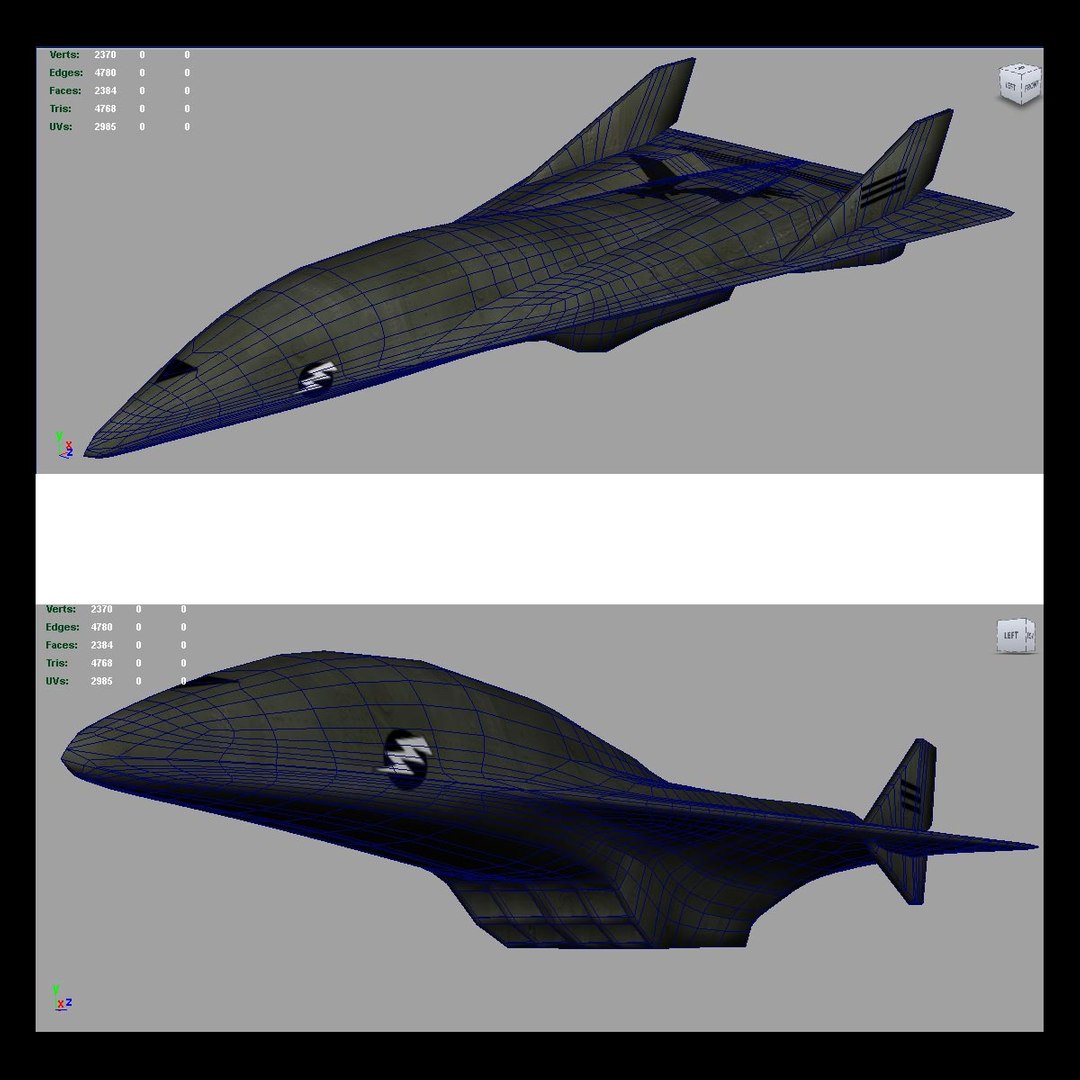 Maya Aurora Recon Plane