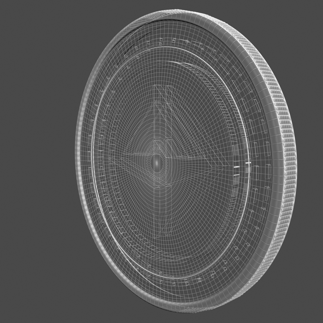 Dai Cryptocurrency Gold Coin 3D model - TurboSquid 1784346