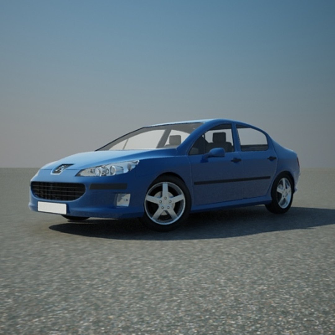 3d Peugeot 407