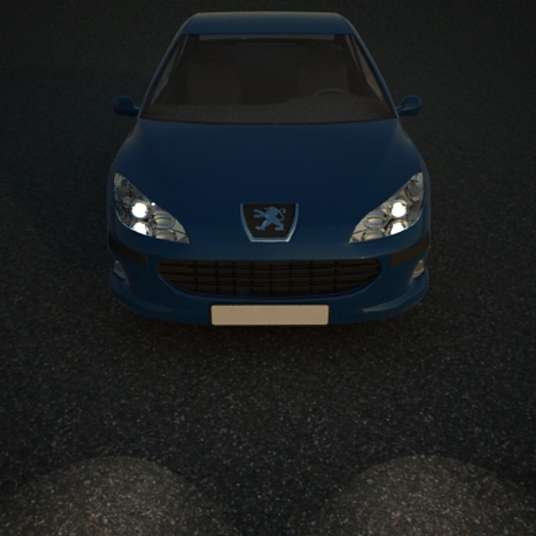 3d Peugeot 407