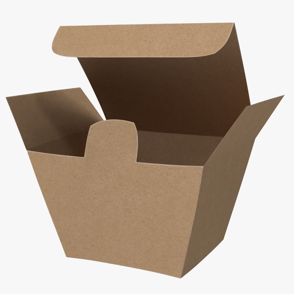modelo 3d Caja abierta v1 - TurboSquid 2233312
