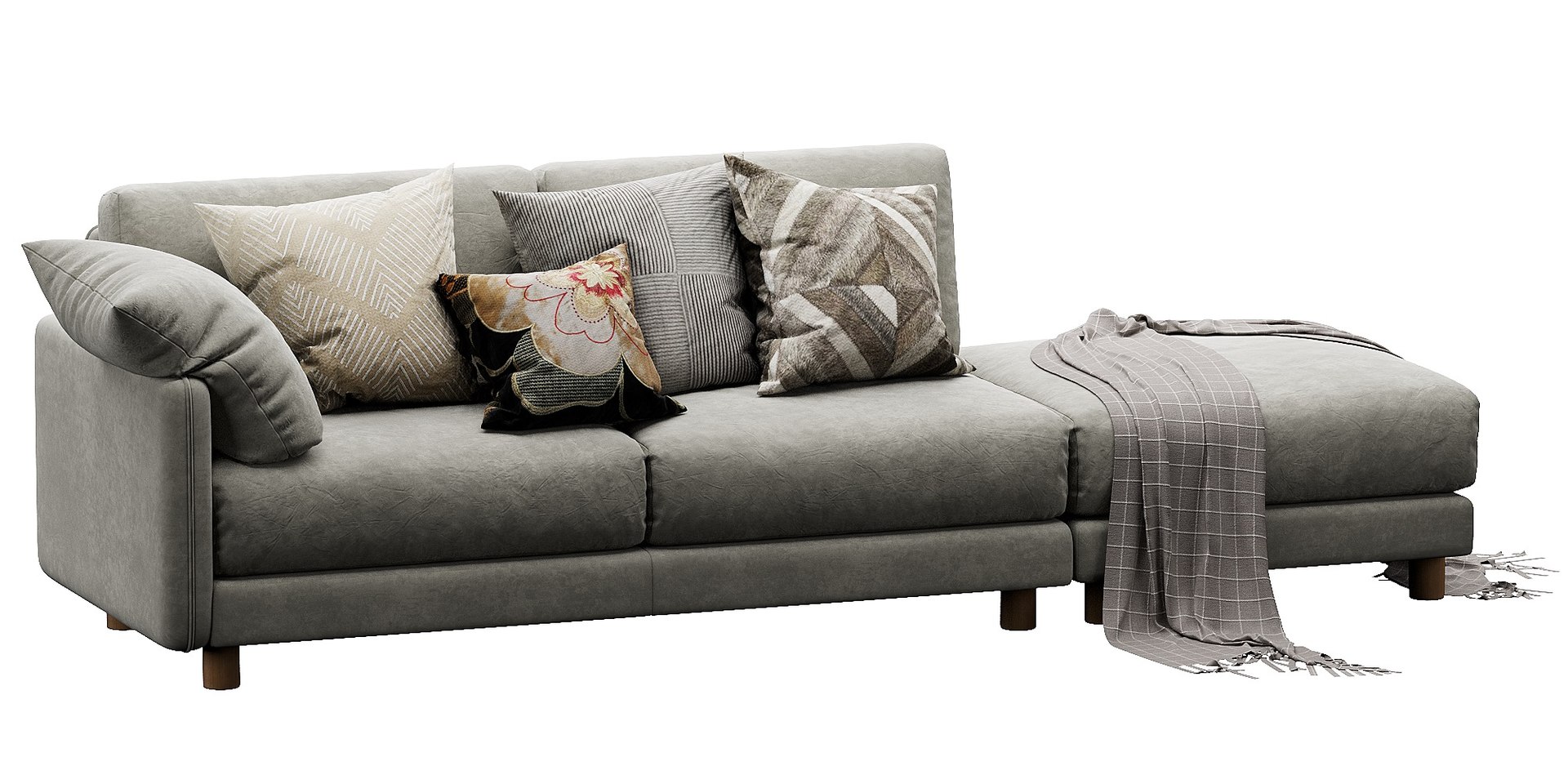 3D Nick Scali Milo Ottoman Model - TurboSquid 2020276