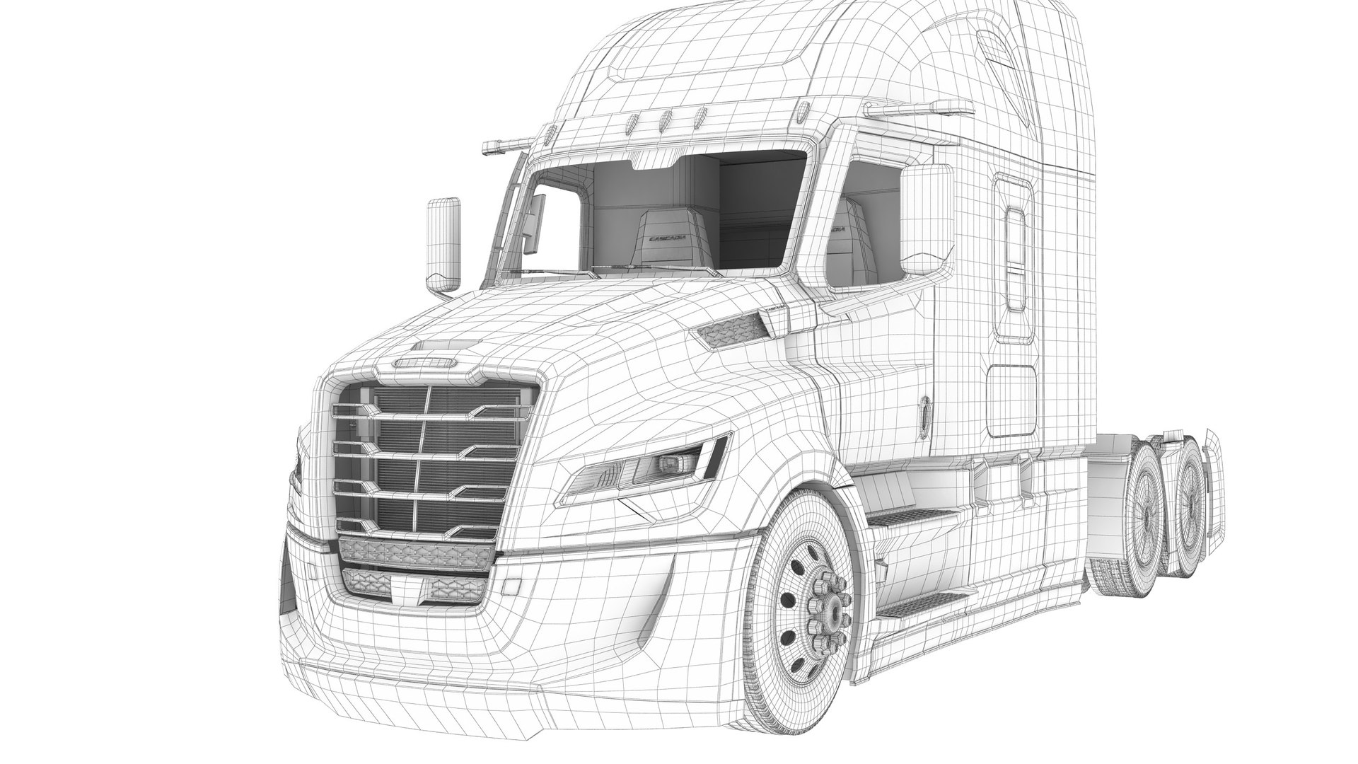 3D Freightliner Cascadia 5th Generation 2025 - TurboSquid 2328764