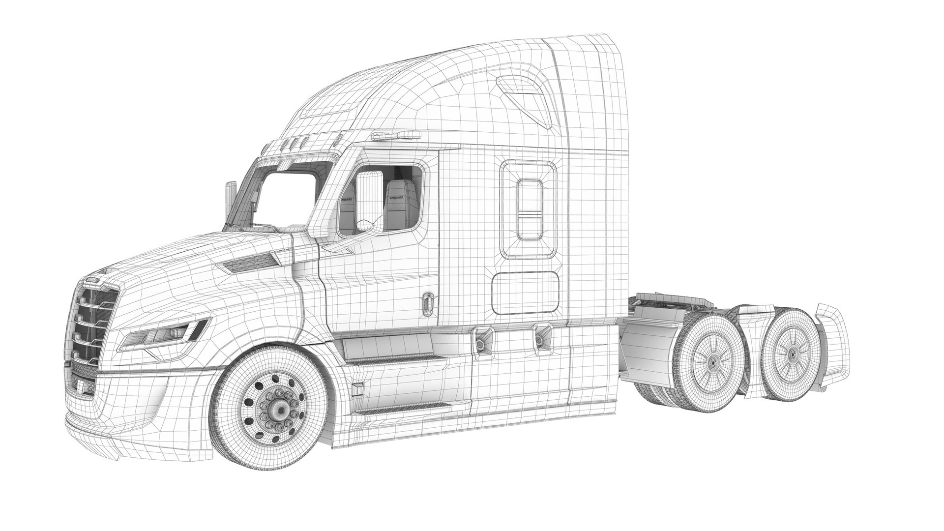 3D Freightliner Cascadia 5th Generation 2025 - TurboSquid 2328764