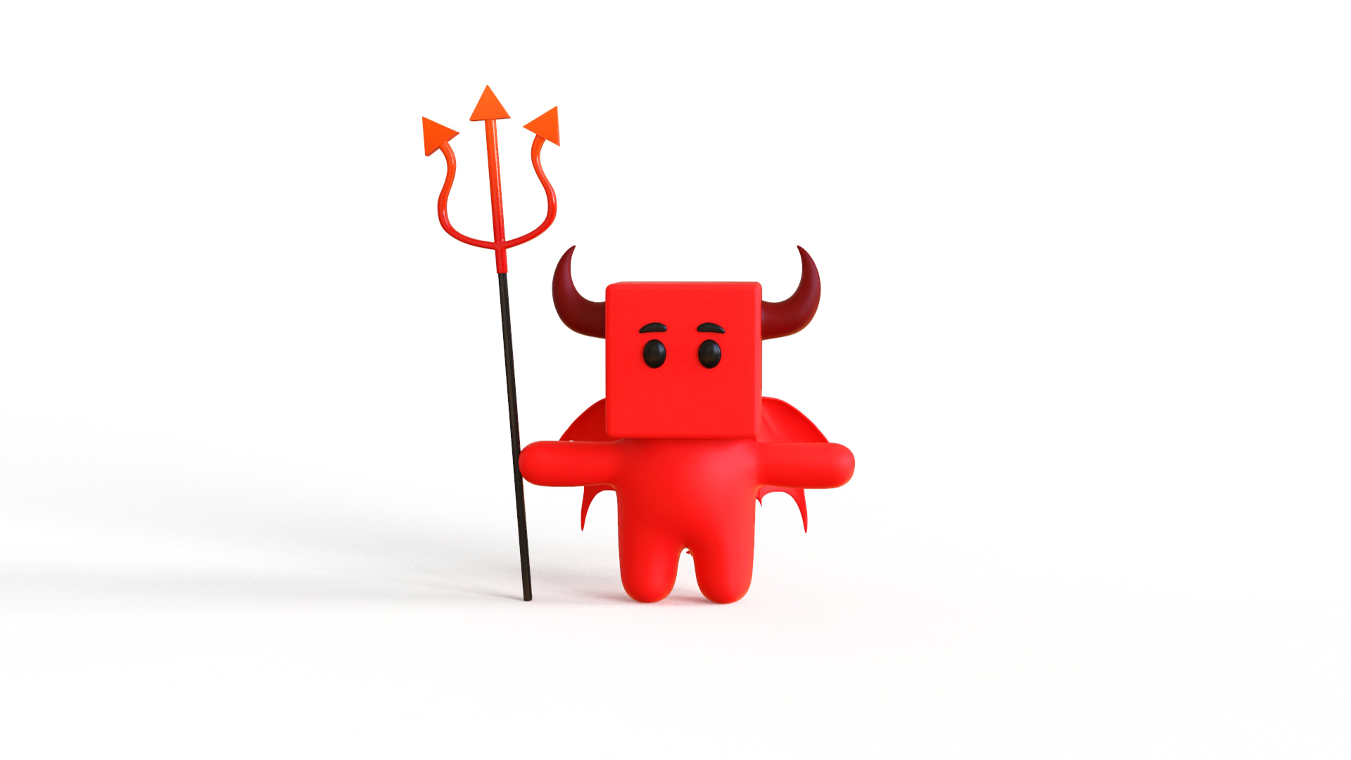3D Little Devil Rigged - TurboSquid 2382577
