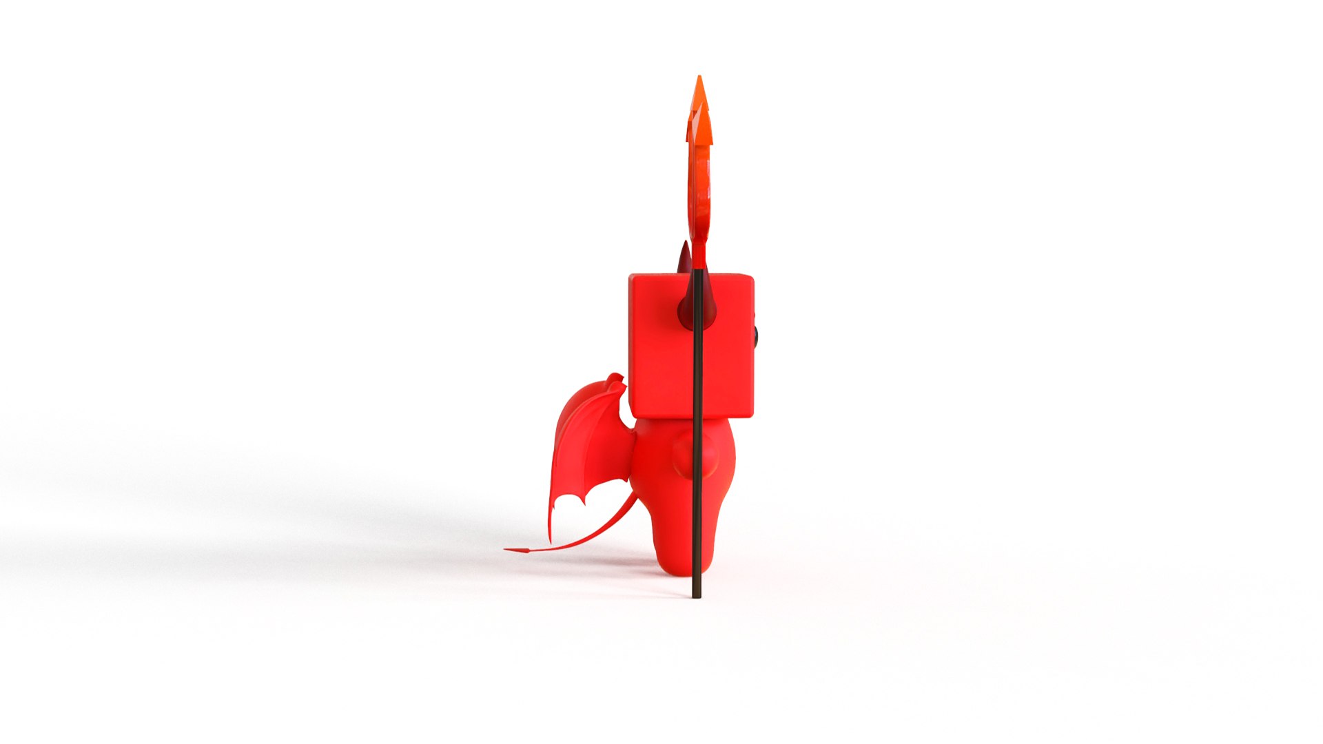 3D Little Devil Rigged - TurboSquid 2382577