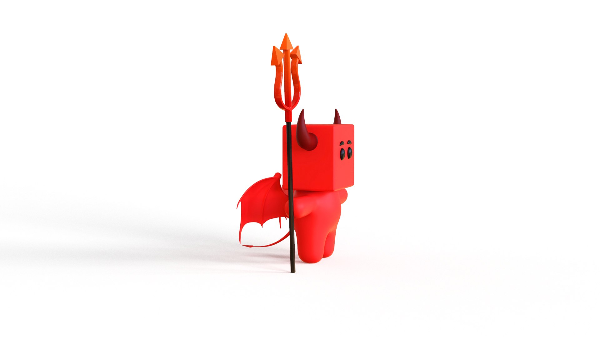 3D Little Devil Rigged - TurboSquid 2382577
