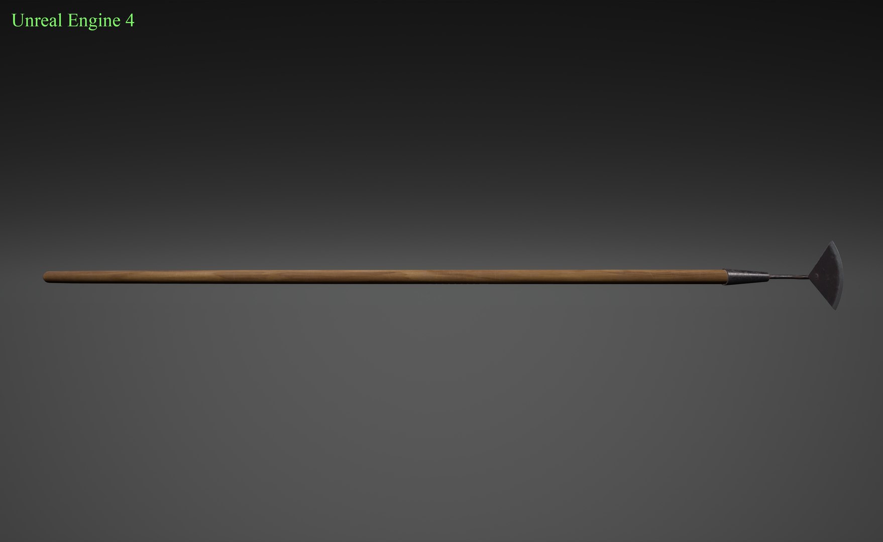 3D hoe farm model - TurboSquid 1689896