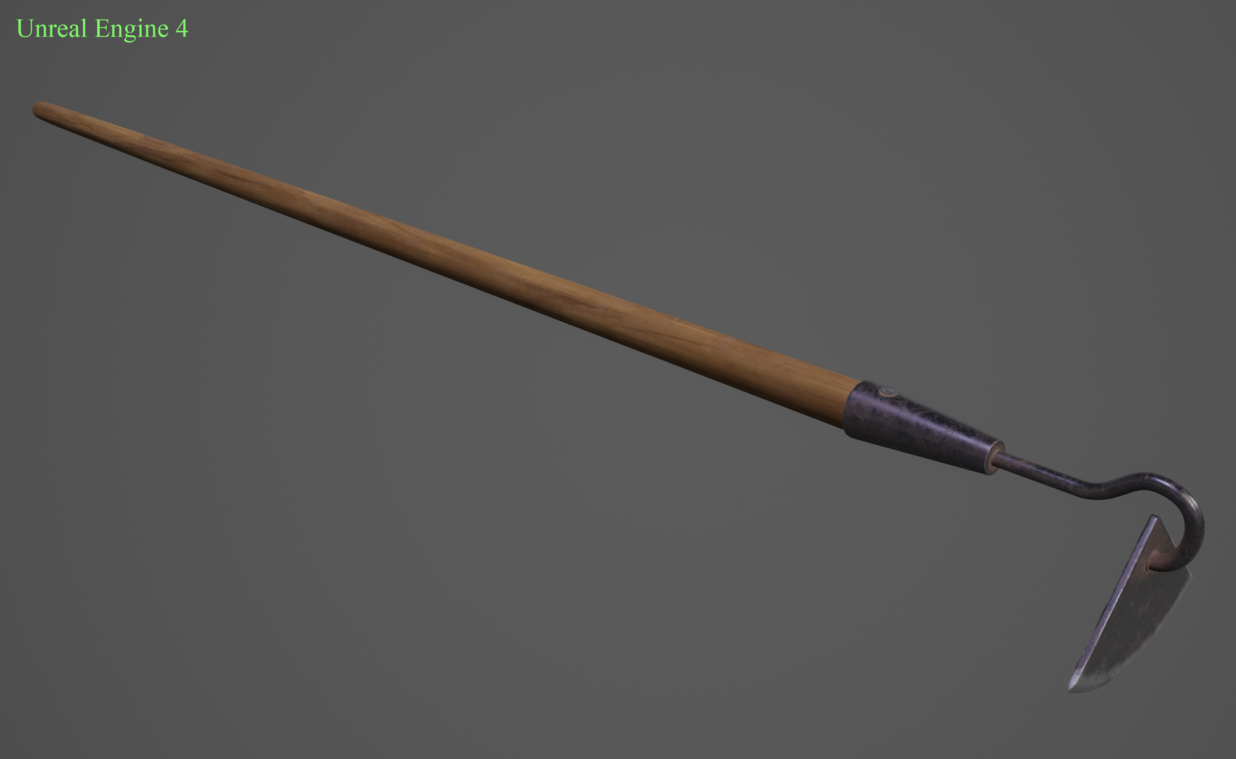 3D hoe farm model - TurboSquid 1689896