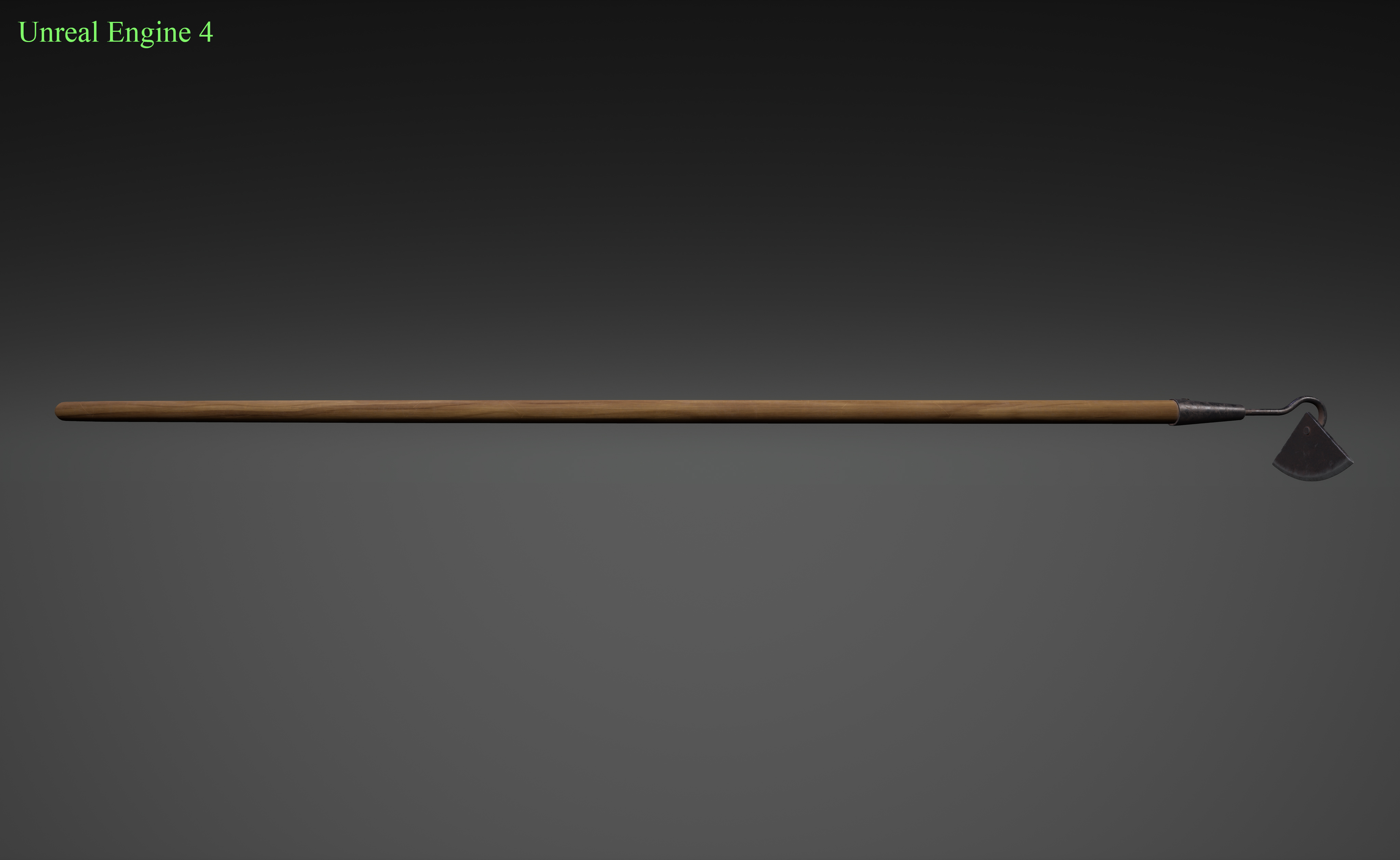 3D hoe farm model - TurboSquid 1689896