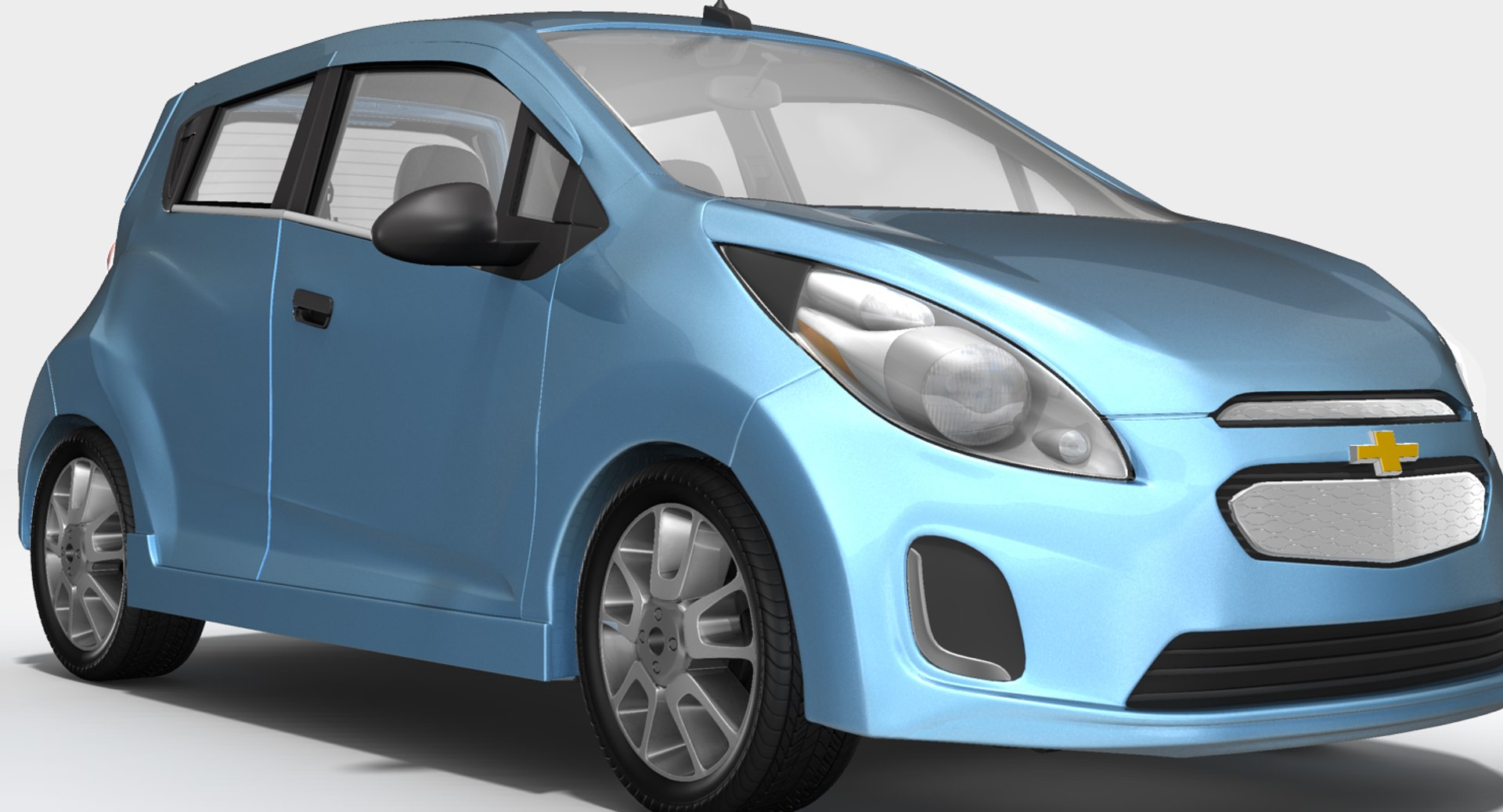 2015 chevy spark vehicle 3d obj