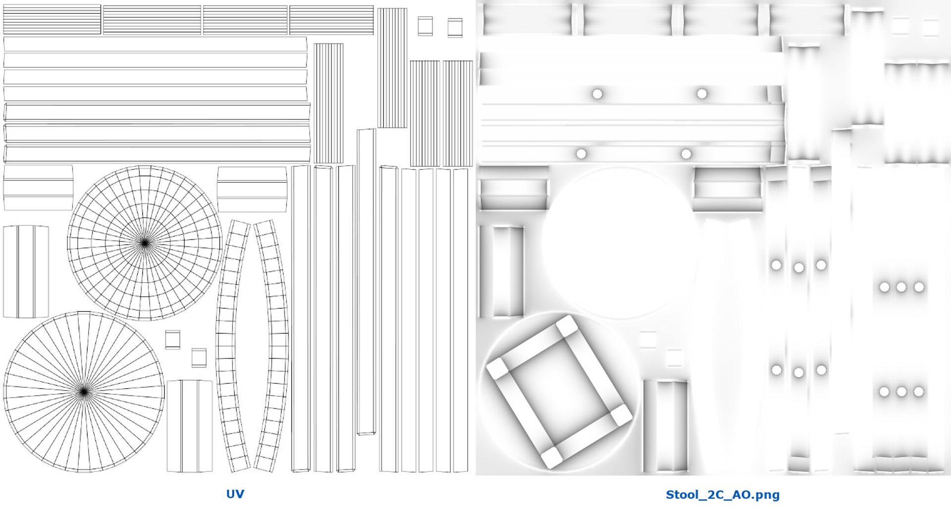 Stool 2c 3D Model - TurboSquid 1484056