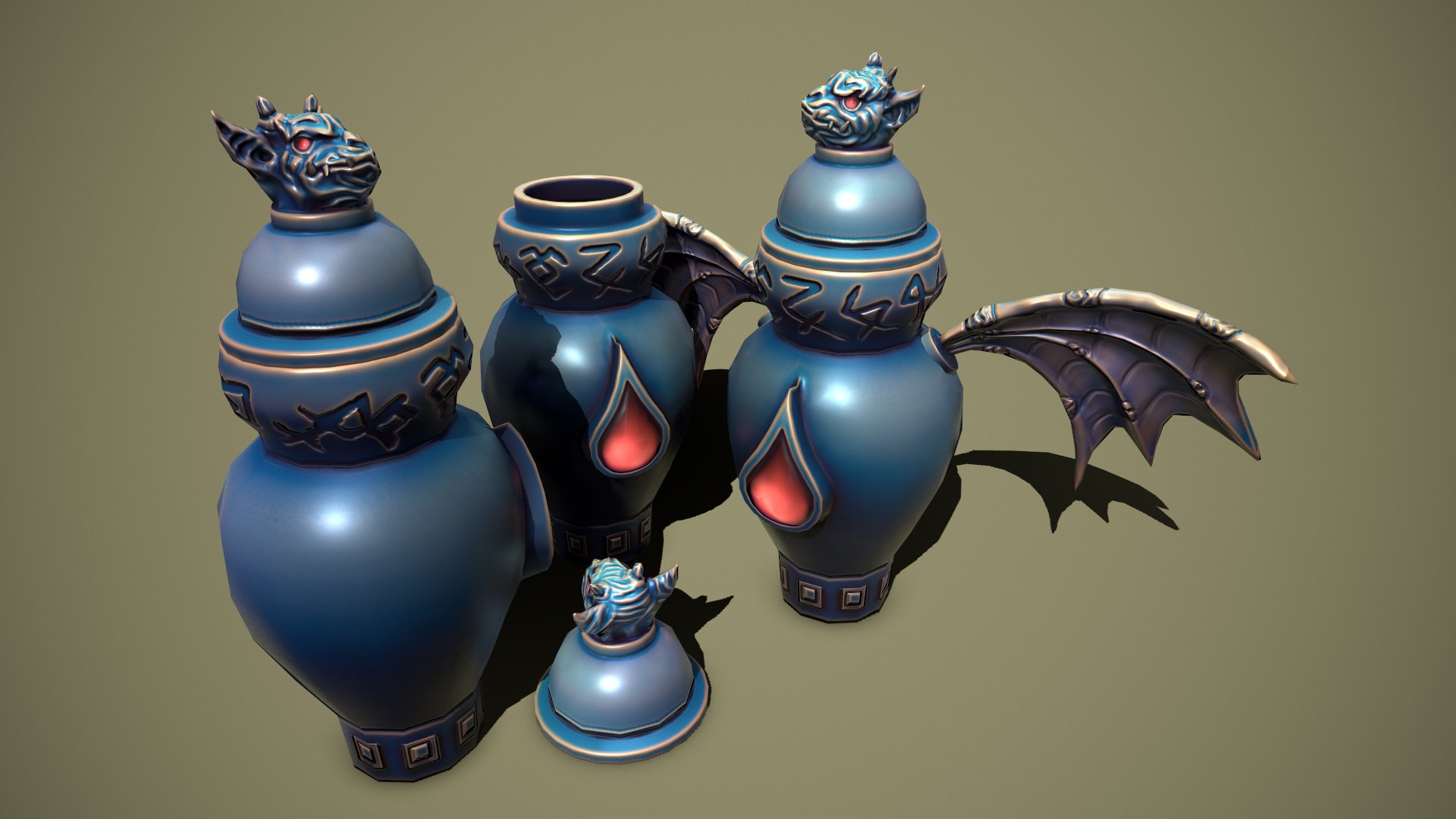 Fantasy Props 2 3D Model - TurboSquid 1738314