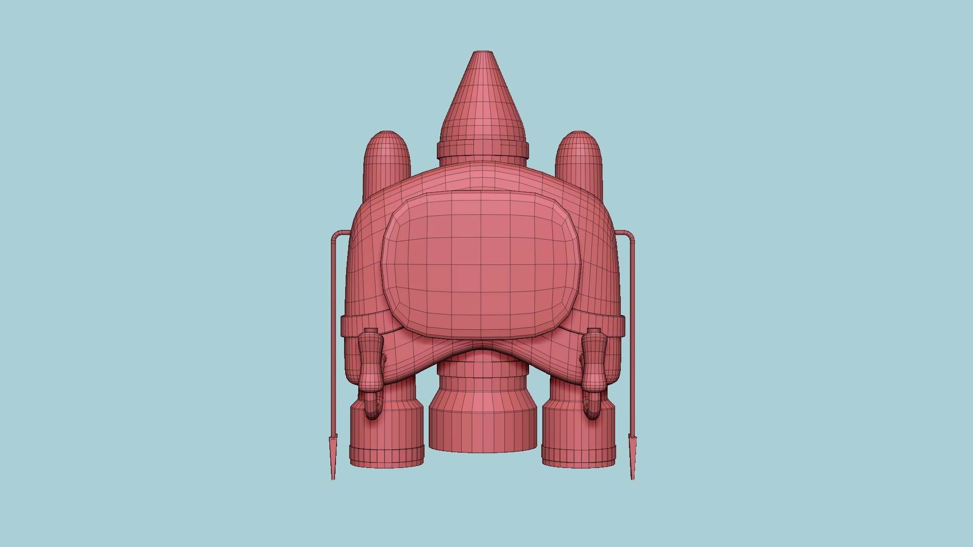 Jetpack D10 Blue Bronze - SciFi Character Design 3D Model - TurboSquid ...