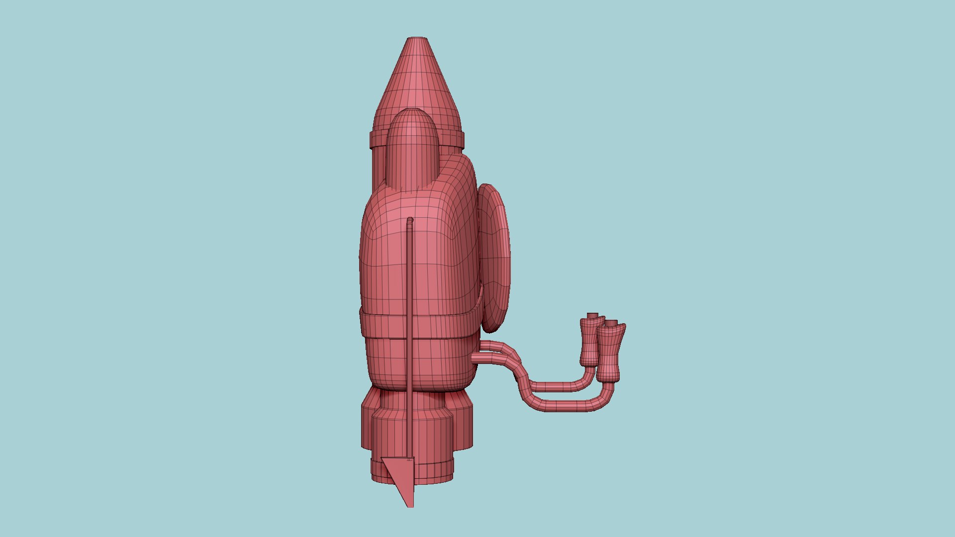 Jetpack D10 Blue Bronze - SciFi Character Design 3D Model - TurboSquid ...