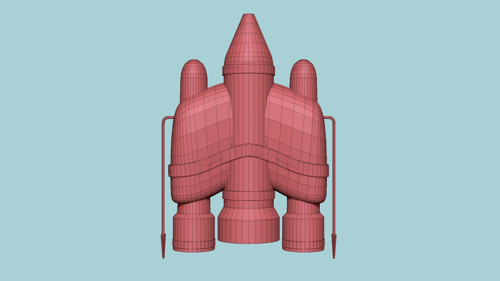 Jetpack D10 Blue Bronze - SciFi Character Design 3D Model - TurboSquid ...