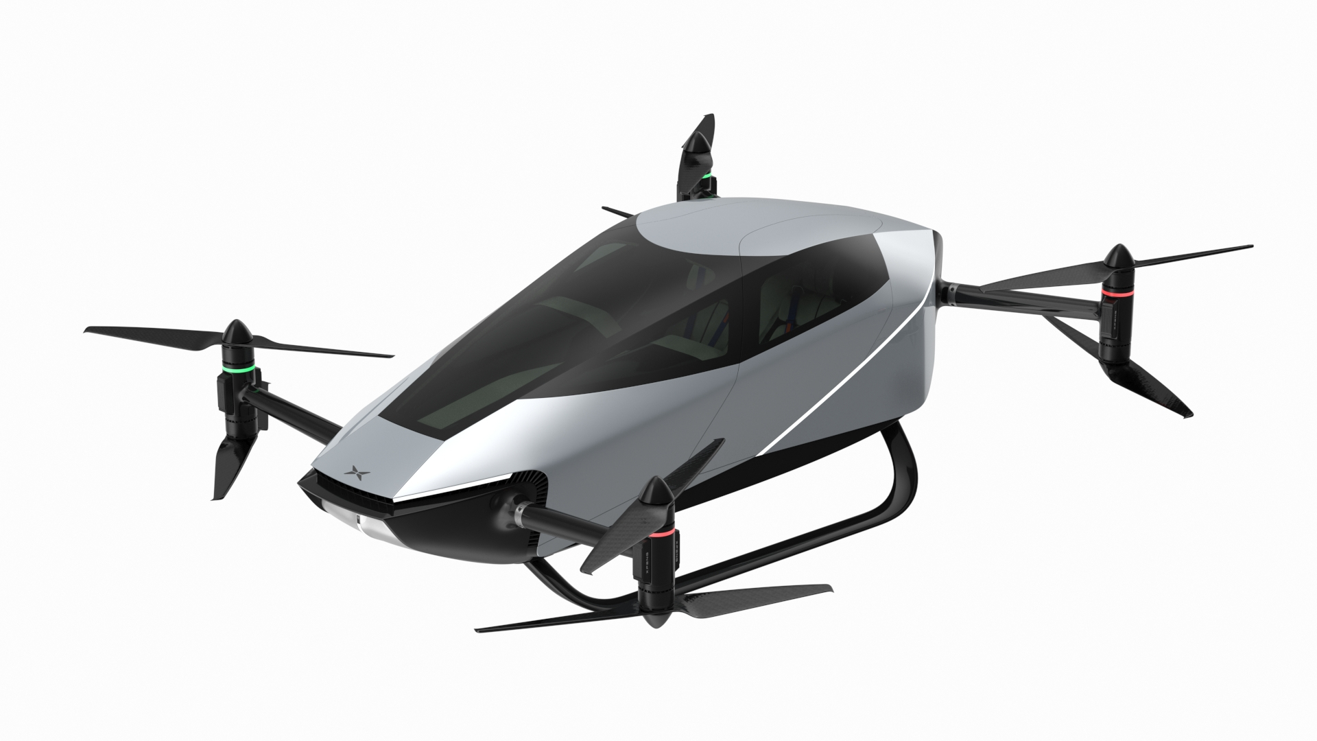 Evtol Flying Car Xpeng X2 3D Model - TurboSquid 2003729