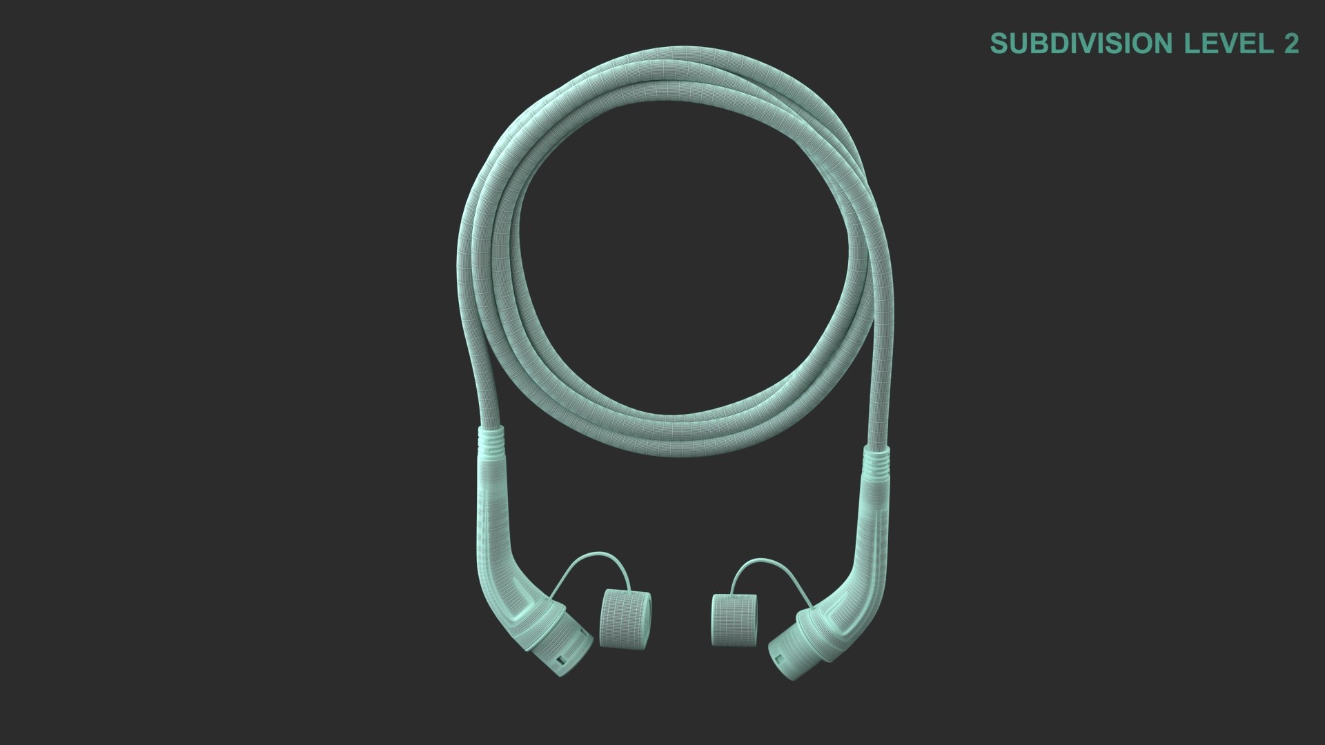 Electric Car Charger 3D Model - TurboSquid 1818533