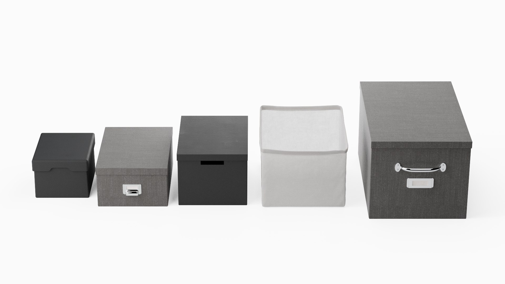 3D Model Storage Boxes 02 - TurboSquid 1879556