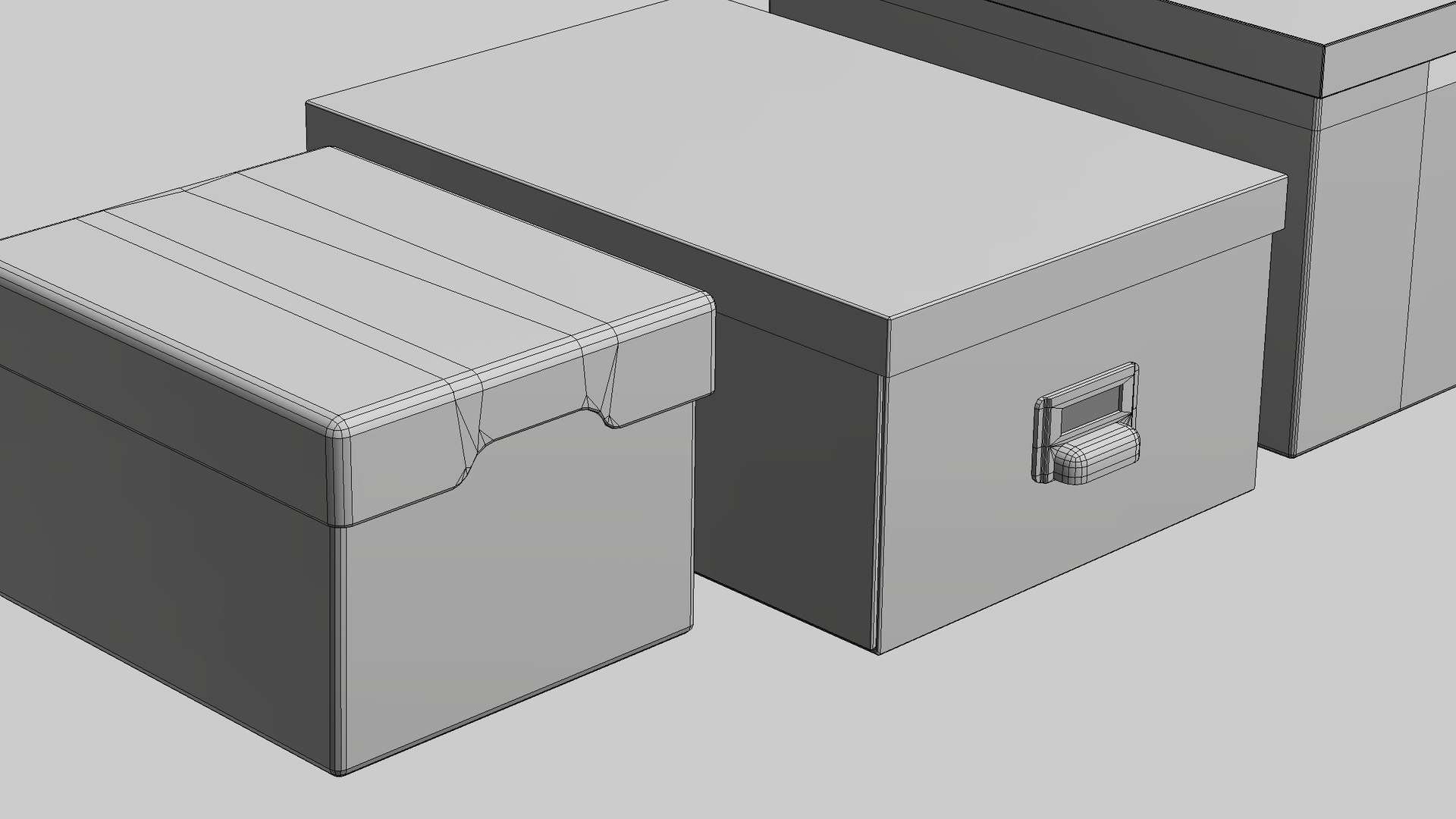 3D Model Storage Boxes 02 - TurboSquid 1879556