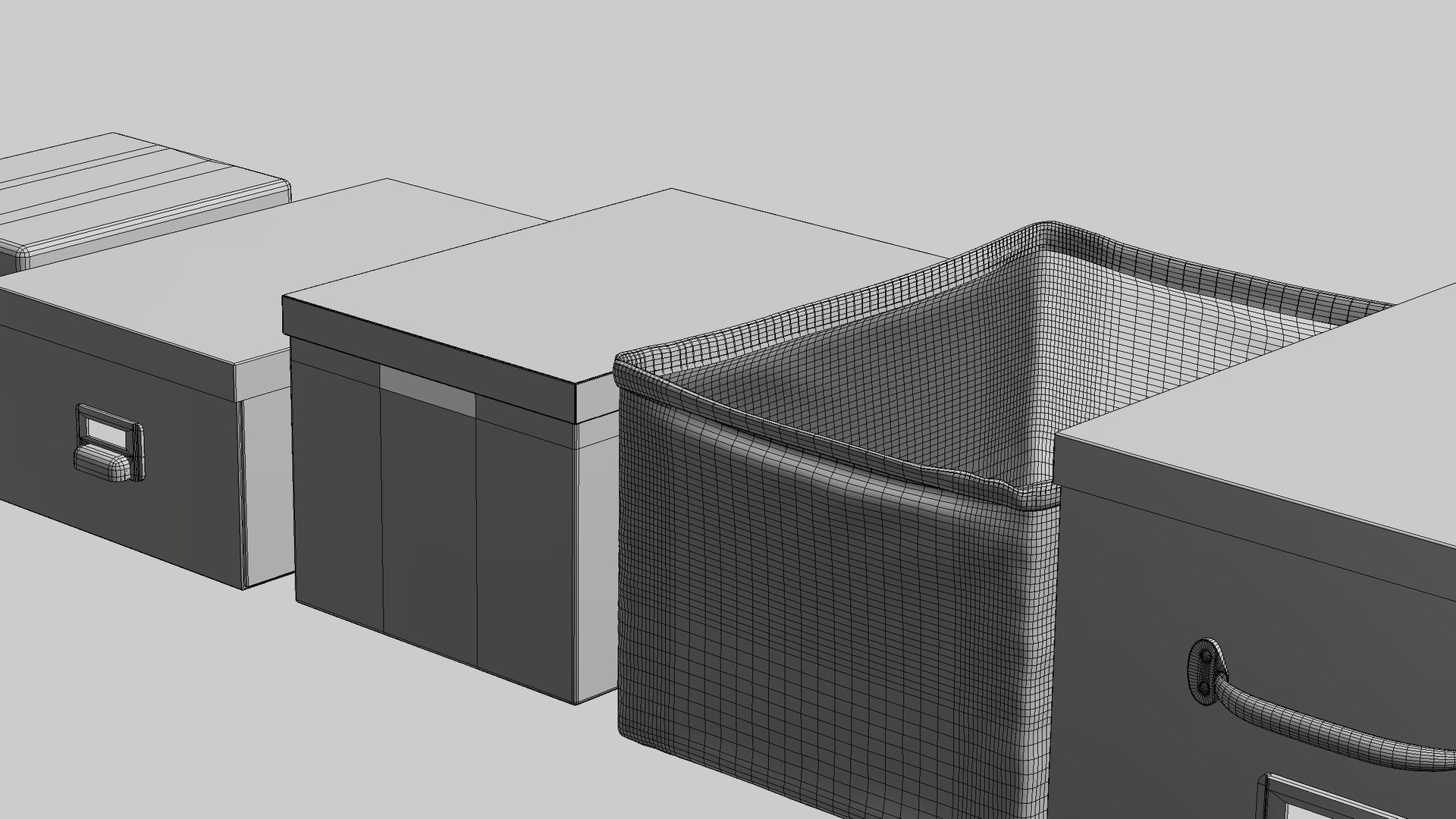 3D Model Storage Boxes 02 - TurboSquid 1879556