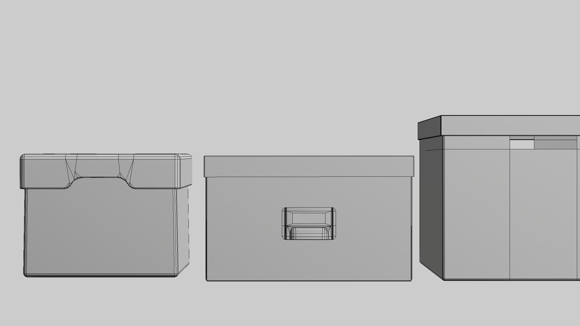 3D Model Storage Boxes 02 - TurboSquid 1879556
