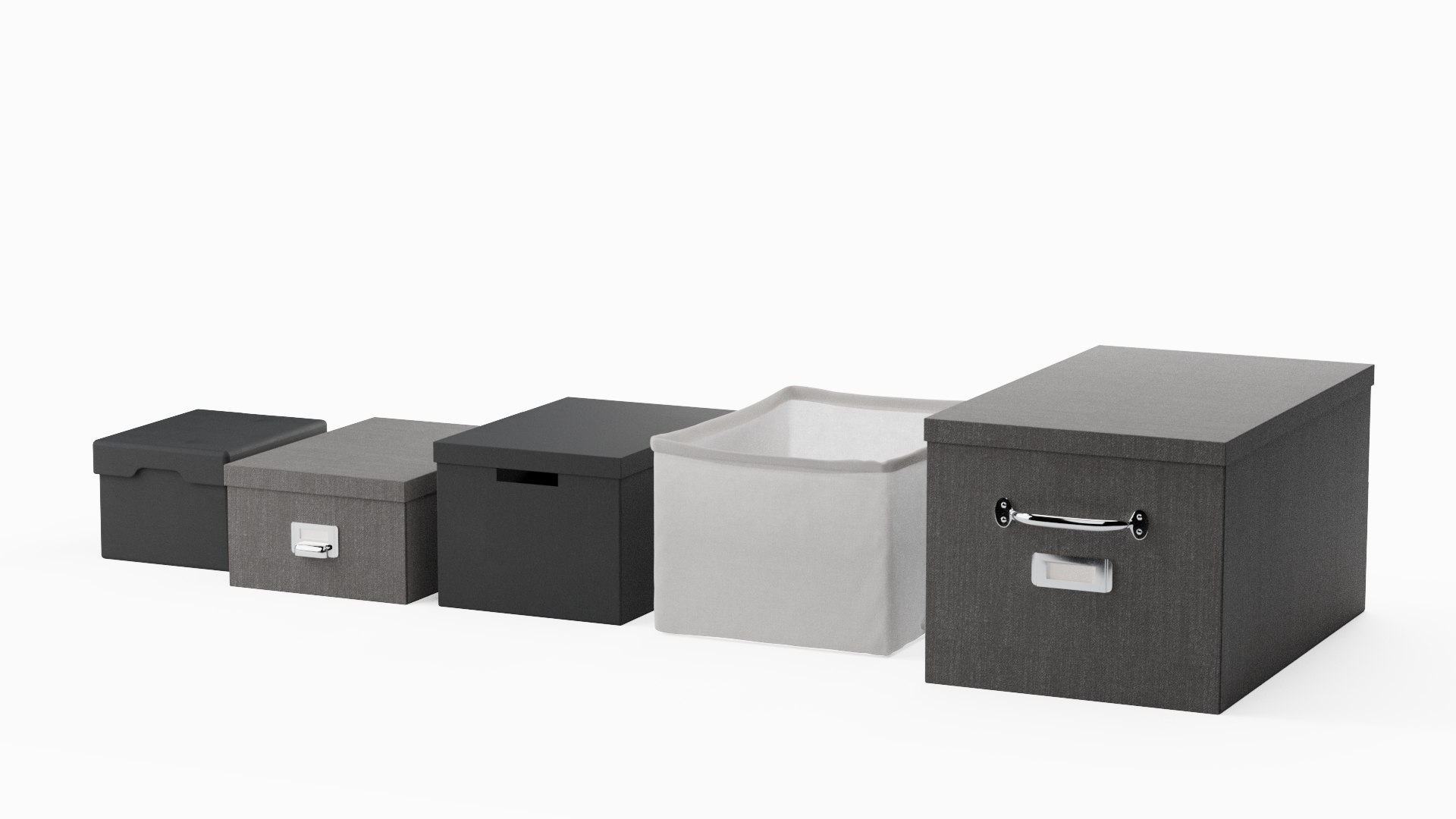 3D Model Storage Boxes 02 - TurboSquid 1879556