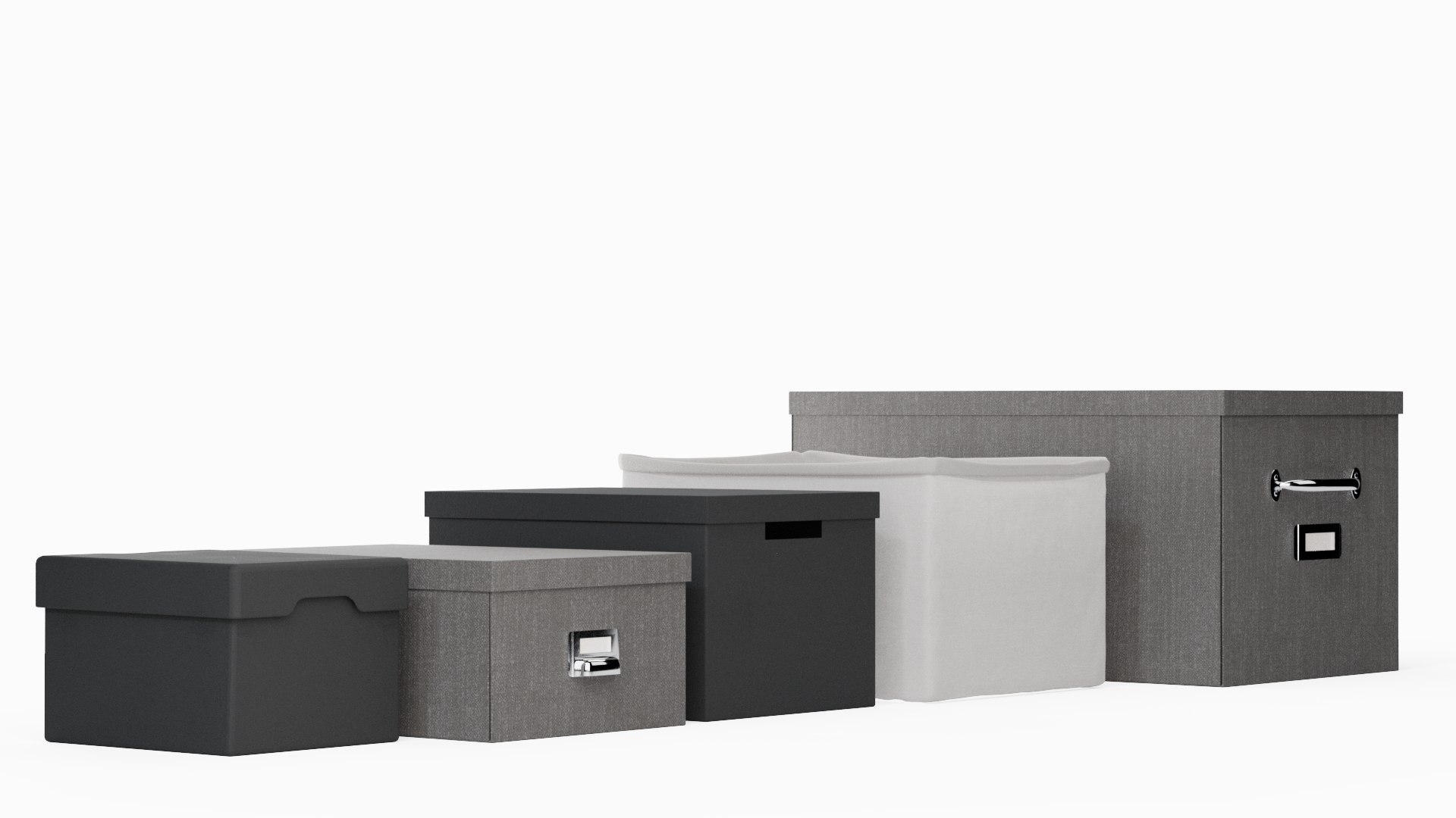 3D Model Storage Boxes 02 - TurboSquid 1879556