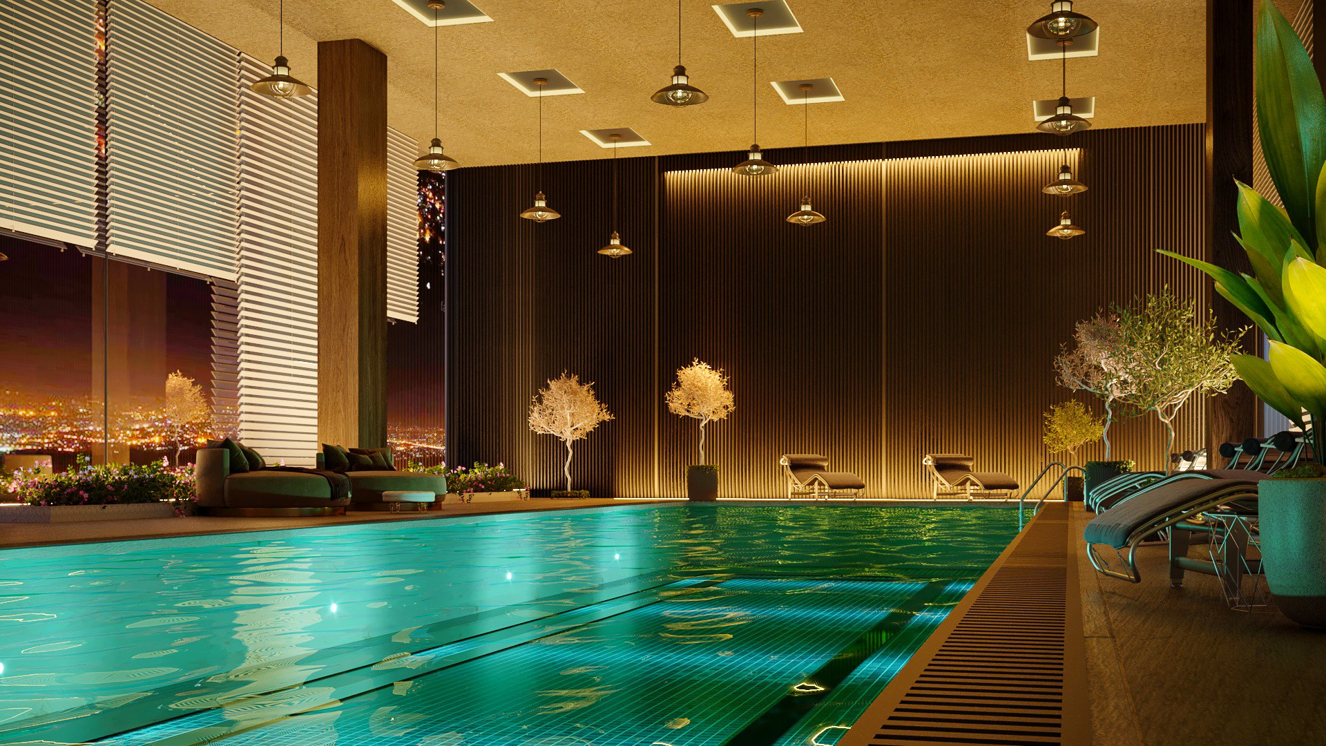 Collection swimming pools 3D - TurboSquid 2084906