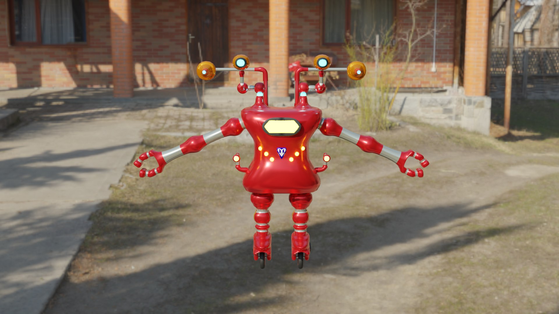 3D Allien Robot - TurboSquid 1632766