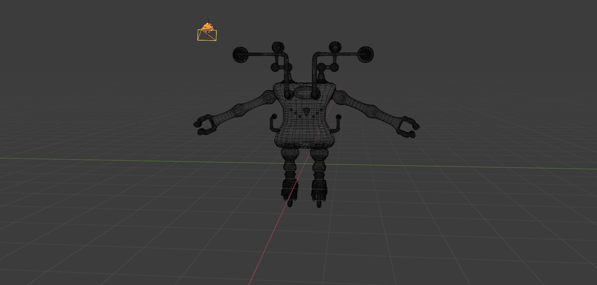 3D Allien Robot - TurboSquid 1632766