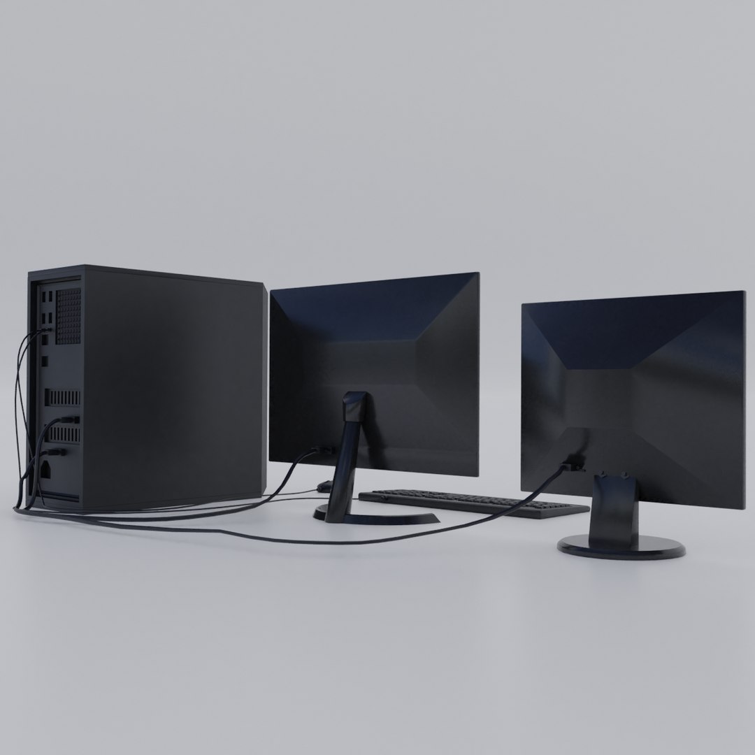 3D model modern computer realistic - TurboSquid 1481626