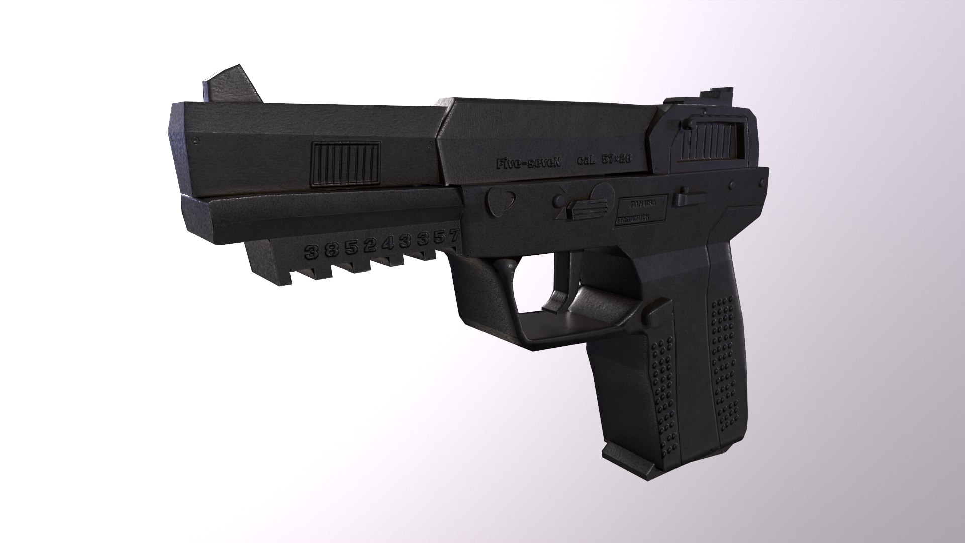 3D CsGo Five Seven Model - TurboSquid 1788243