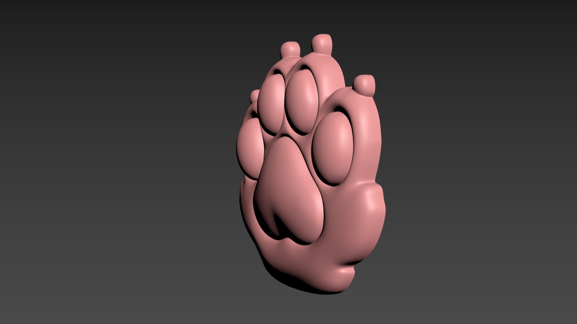 3D Cat Paw model - TurboSquid 2159803