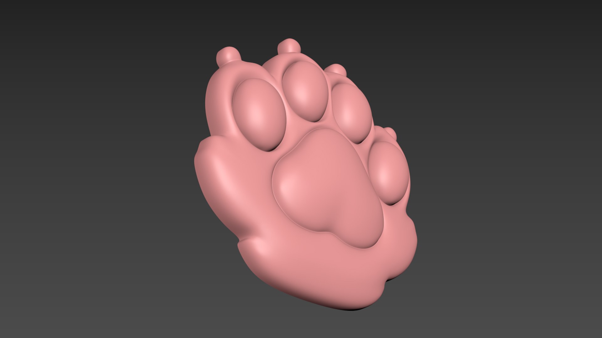 3D Cat Paw model - TurboSquid 2159803