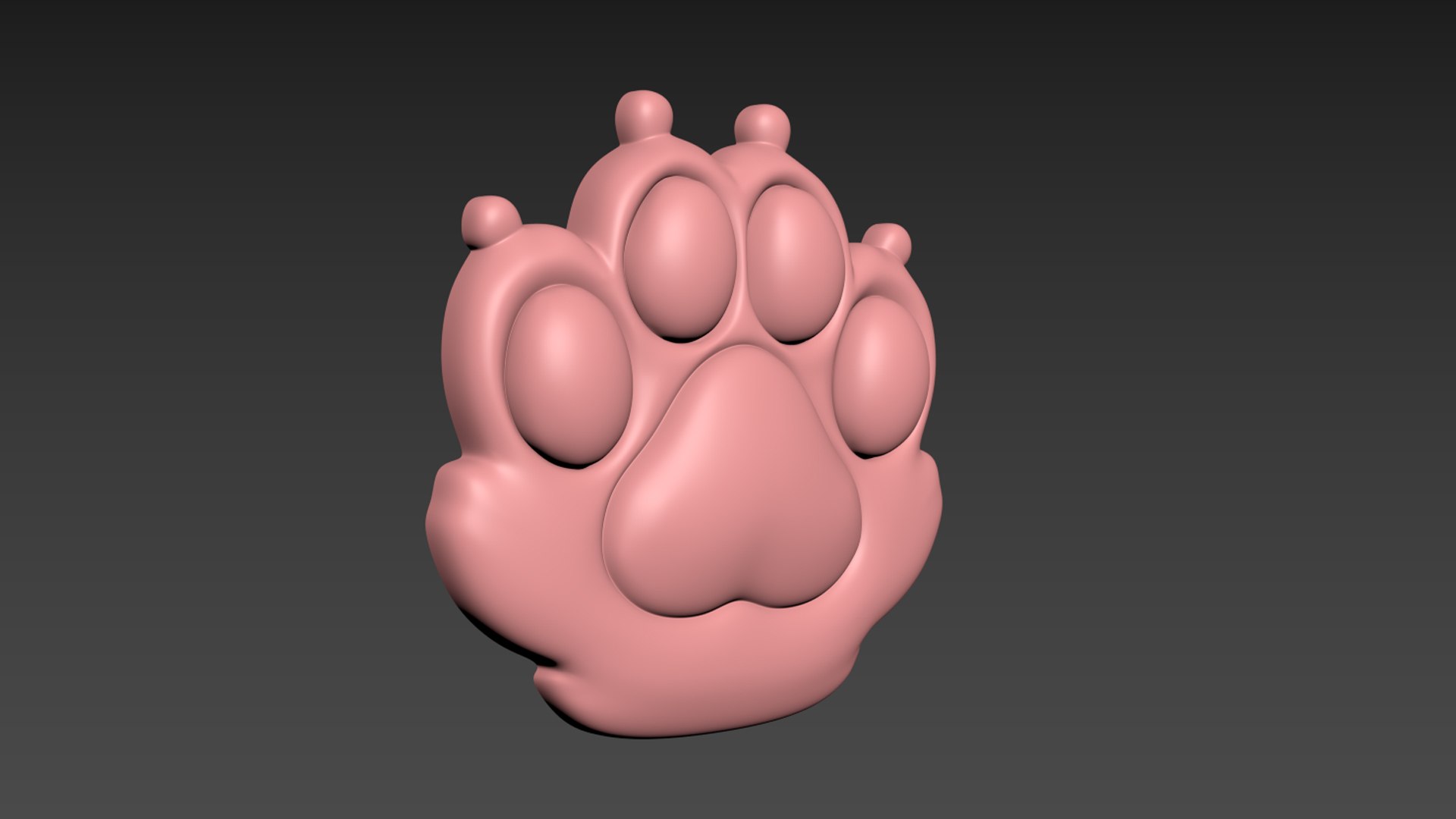3D Cat Paw model - TurboSquid 2159803