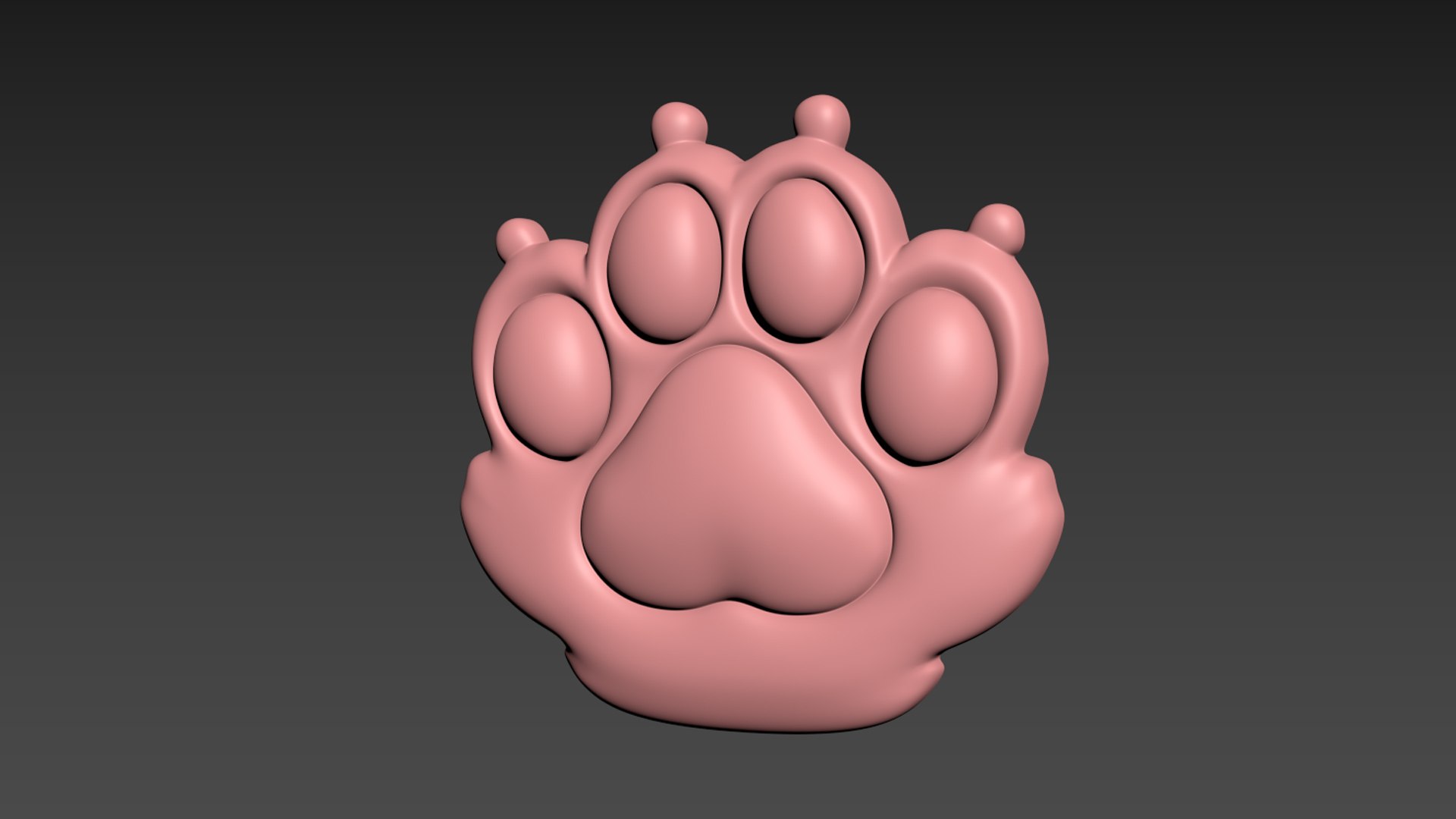 3D Cat Paw model - TurboSquid 2159803
