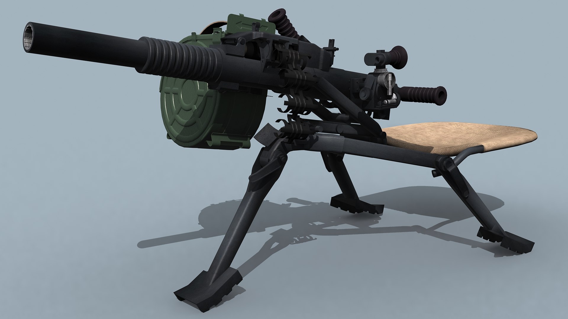 3D Model AGS-40 Balkan - TurboSquid 1869268
