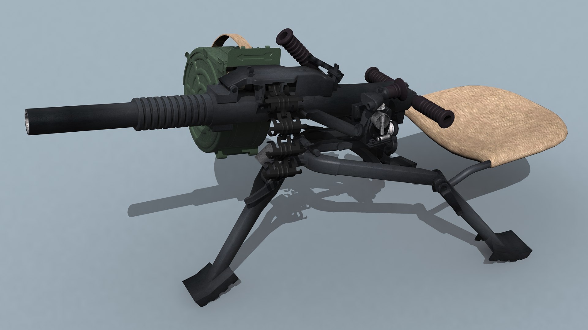 3D Model AGS-40 Balkan - TurboSquid 1869268
