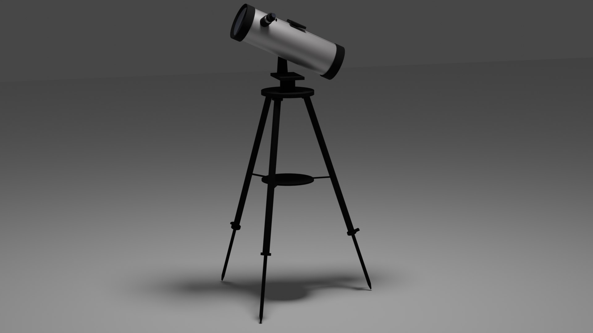 3D Mirror Telescope Low-poly - TurboSquid 1969899